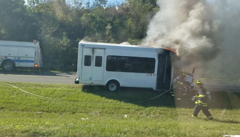 No injuries in vehicle fire