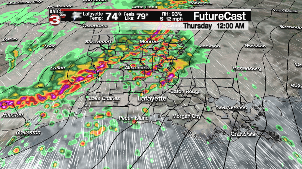 Severe storms, heavy rain threat, Wednesday night into early Thursday