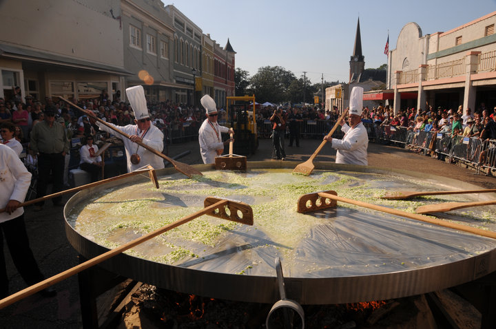 Abbeville’s Giant Omelette Celebration