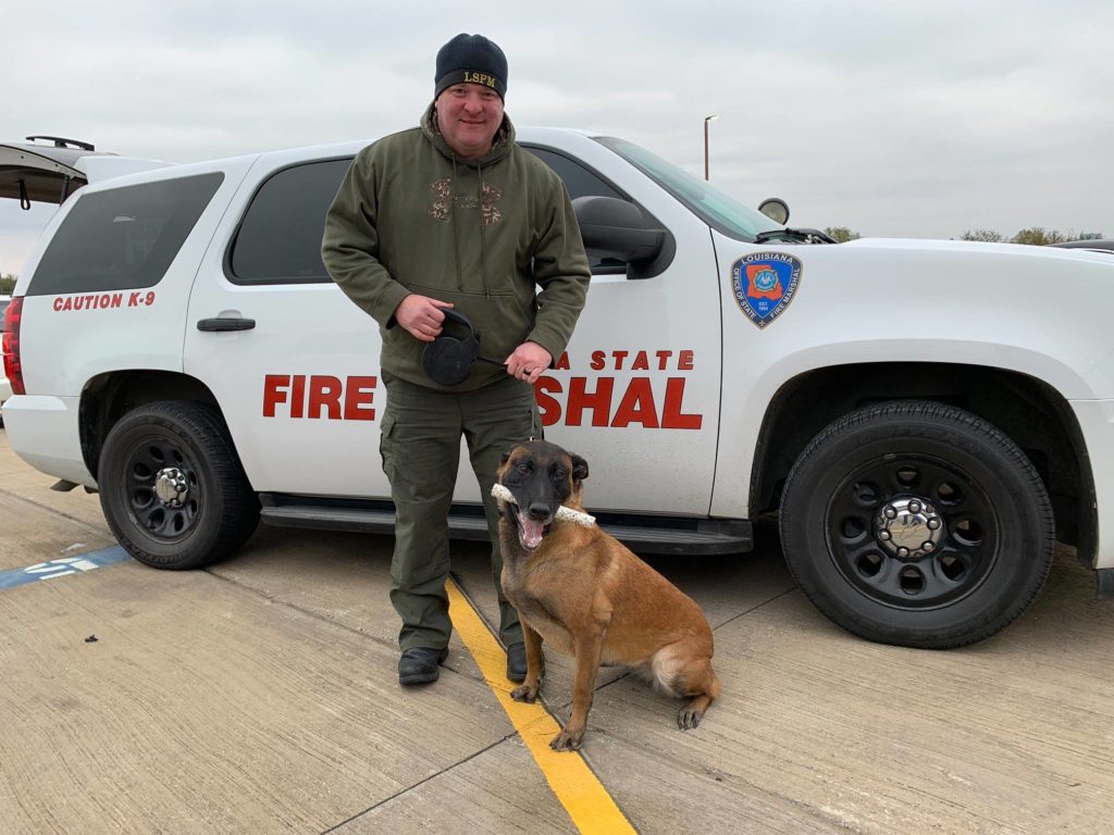 Fire Marshal’s K-9s are top dogs