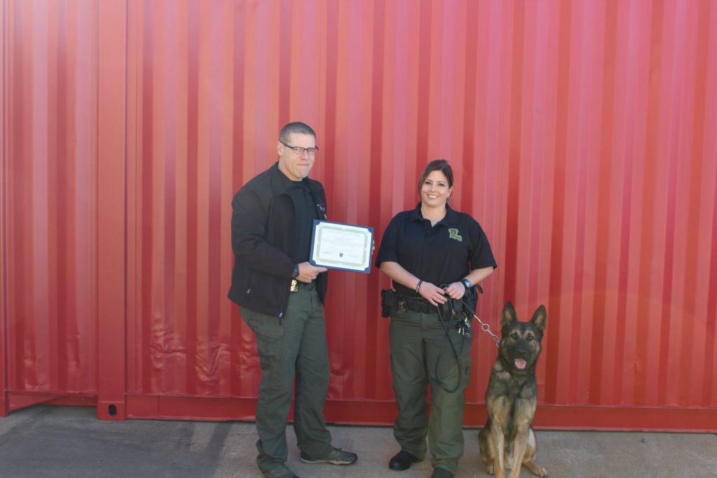 Fire Marshal’s K-9s are top dogs