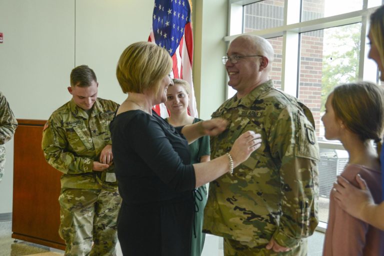 La. Army National Guard promotes Lafayette-area lieutenant colonel