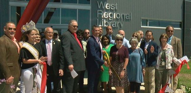 New library opens where the west begins