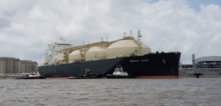 First vessel certified to carry gas from new LNG facility